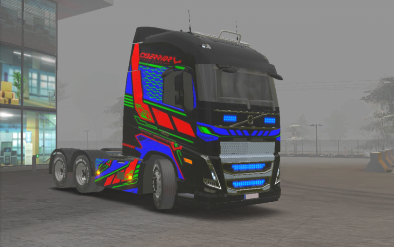 Truck Simulator ultimate Skin VOLVO FH 2021 Cyber Warrior | Apendi Skins