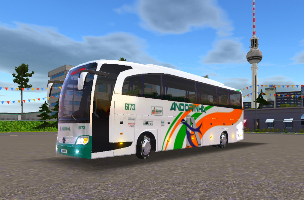 ANDORINHA Travego 17 shd skin Bus simulator ultimate | Apendi Skins