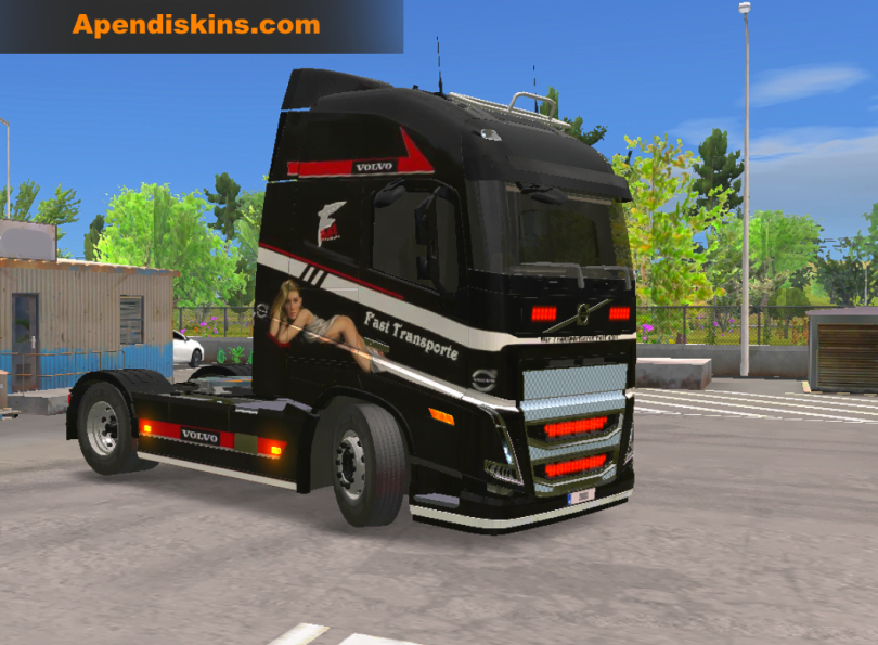 VOLVO FH 2021 Skin Fast Transporte, Skins Truck Simulator ultimate ...