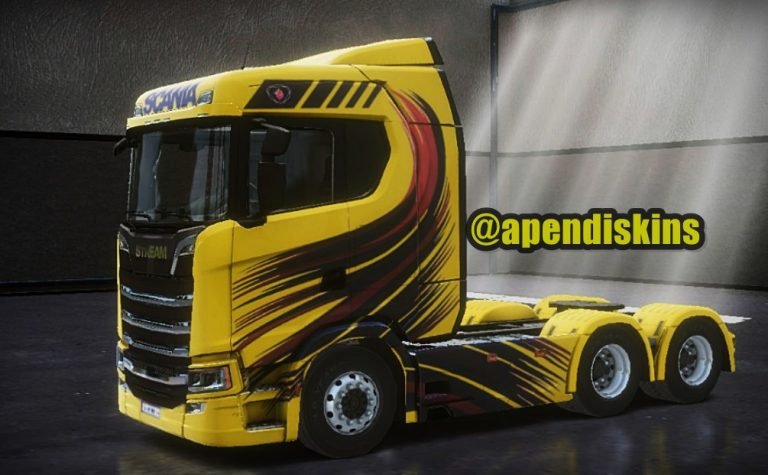 Scania S skin NT Design , Truckers of Europe 3 Skin | Apendi Skins